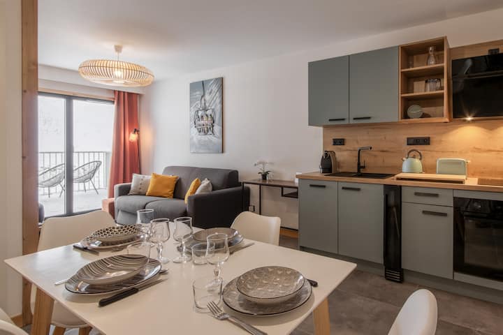 Kandahar De Kayla - Vue, Spa- Remontées à 5 Min - Les Houches