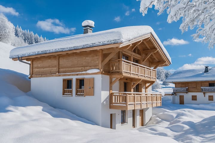 Chalet Le Chant Des ÉToiles – Famille, Ski In/out - Flumet