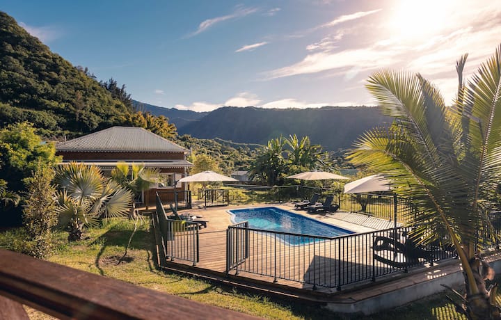 Le Verger Mandarine - Piscine & Spa A L'entre-deux - La Réunion