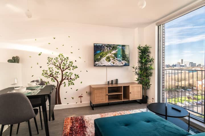 Stunning Modern 1 Bed Apartment, Manchester - Salford