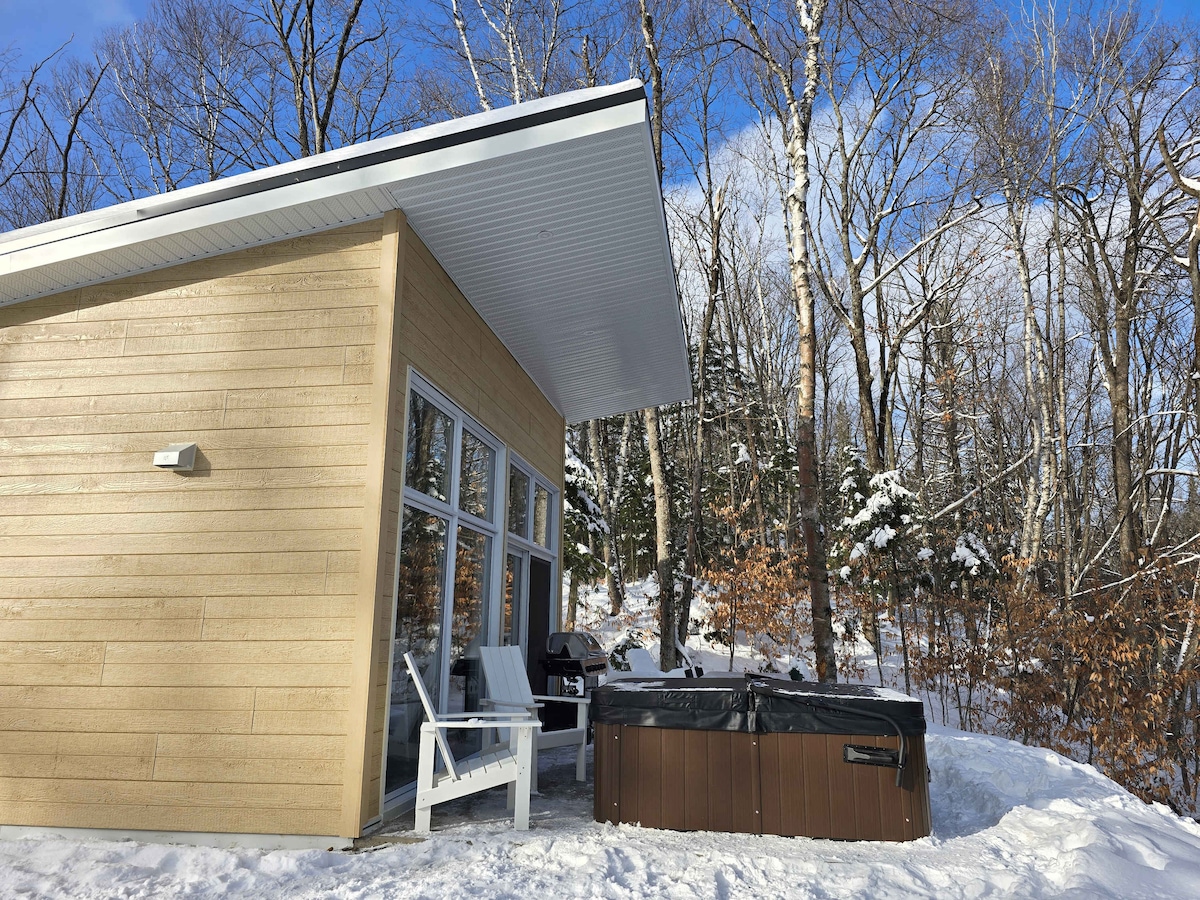 The Lofti – كوخ مريح وحميم مع منتجع صحي - شاليهات للإيجار في Sainte ...