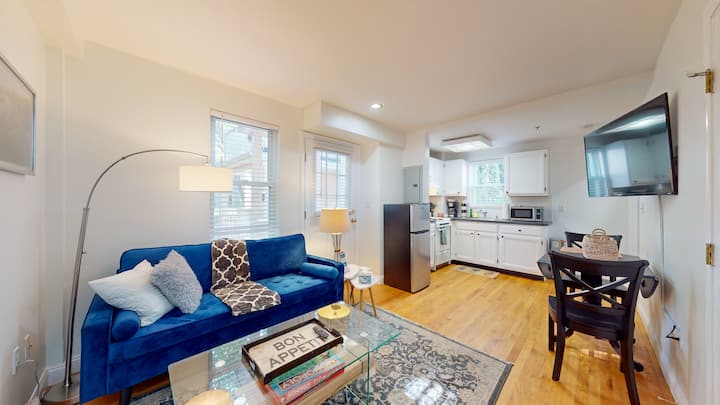 Charming Bi-level Townhouse Near Harvard & Mit - Cambridge, MA