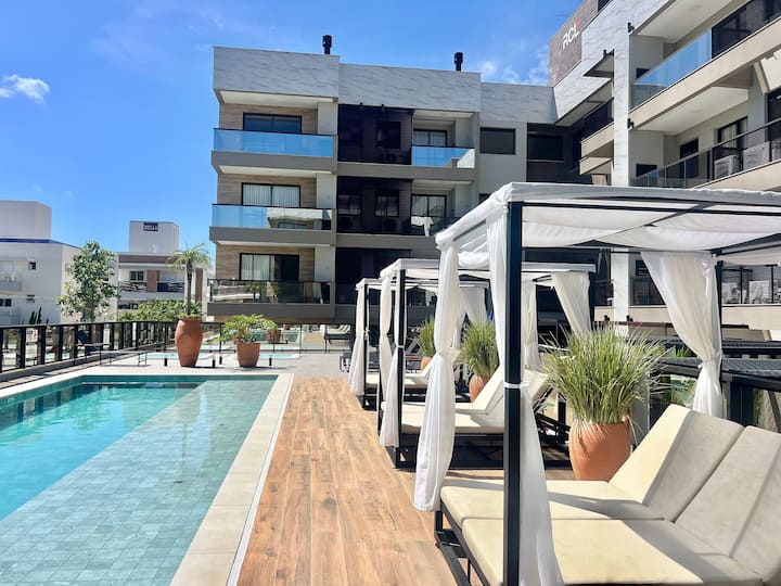 Lindo! Apto Na Praia De Palmas - Zi06i - Governador Celso Ramos