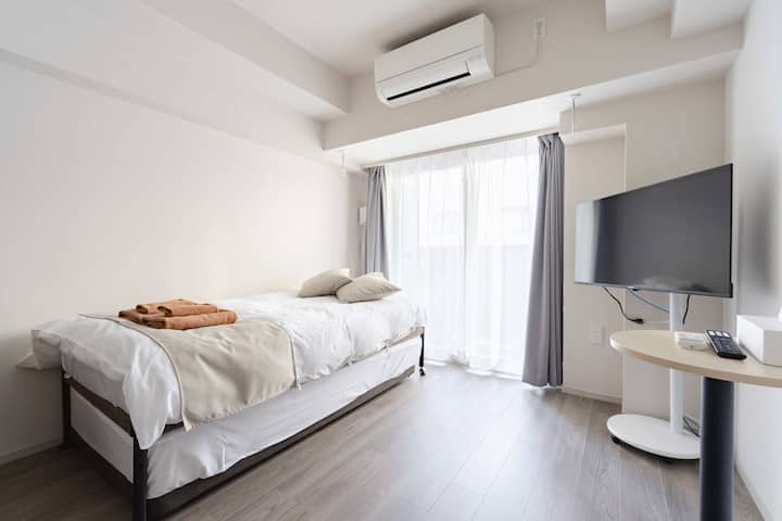 #303 New/3 Min Yokohama Sta/tourist&biz Base/2 Pax - Yokohama