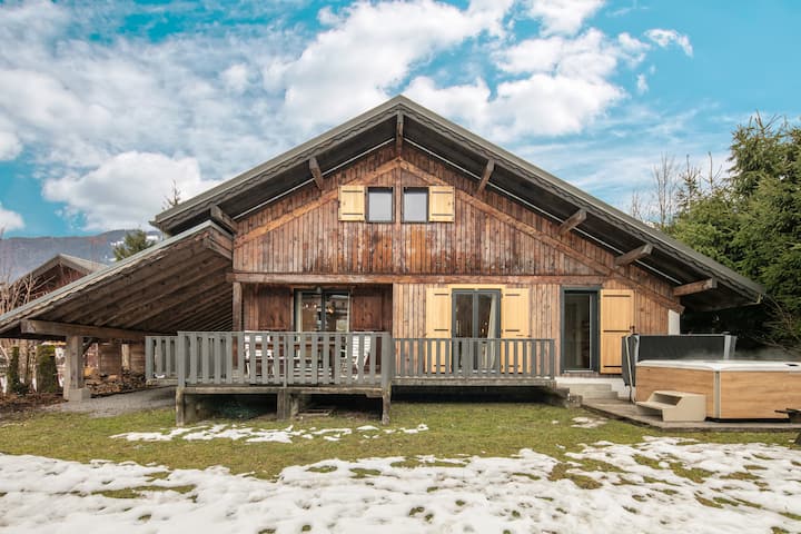 Chalet 8 Pers Au Bord Du Lac Bleu - Morillon