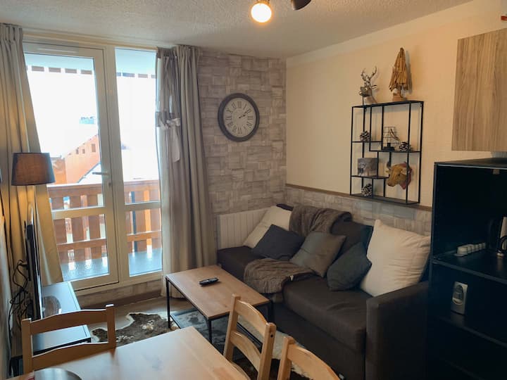 Stylish Alpine Nest With Panoramic Vt Views - Val Thorens