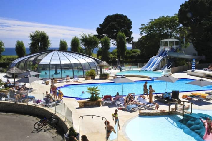Zecamping 4* Mobil Home 35m² 200m Plage - Névez