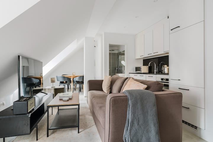 Blueground | Sihlfeld, Washer/dryer, Nr Zürich Hb - スイス チューリッヒ