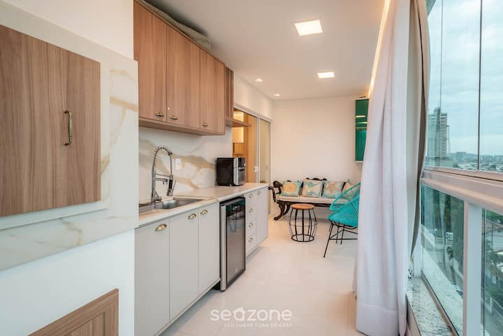 Apt W/ Bbq 450m From The Sea, Perequê Srf0601 - Itapema