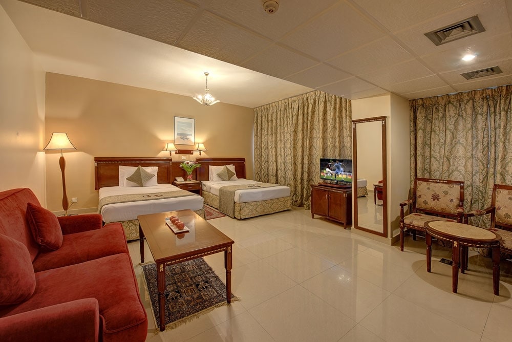 Habitación estándar cerca del metro Al Rigga Deira - Apartamentos en ...
