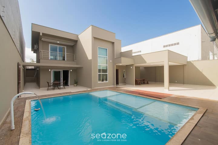 House W/ Pool And Barbecue Grill Thg0006 - Porto Seguro