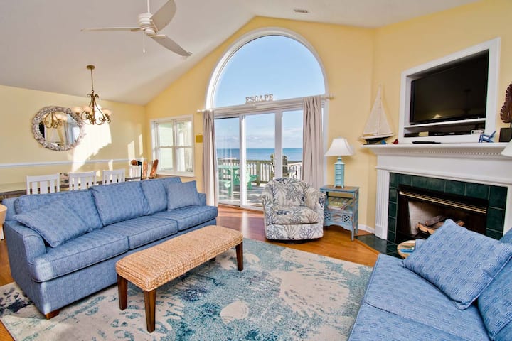 Great Escape West, Oceanfront Duplex - Emerald Isle, NC