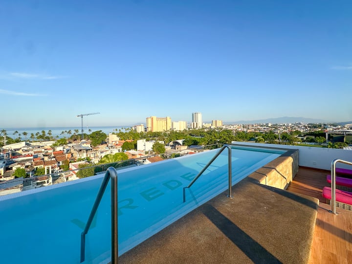 Vrede -Modern Ocean View - Great Rooftop Amenities - Mexico