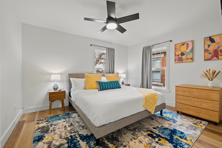 Bright & Comfortable 3br Home For Families - Columbus