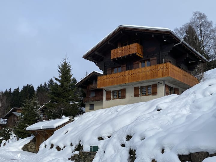 Chalet Savoyard Avec Wifi, Proche Pistes De Ski - Crest-Voland