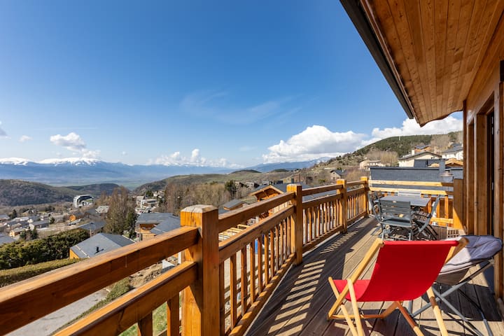 Chalet Serra Del Cadi - Vue Montagne - Font-Romeu-Odeillo-Via