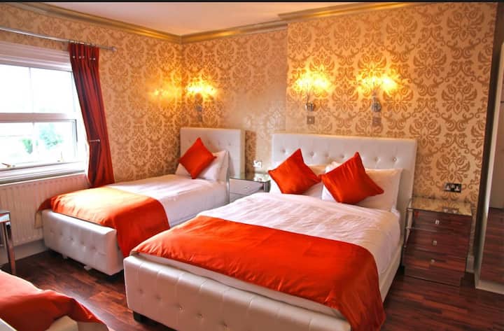 Famille-salle De Bain Privée-vue Sur Jardin - Twickenham