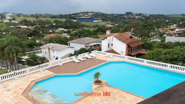 Apto Em Serra Negra Com Piscina E Churrasqueira - Serra Negra