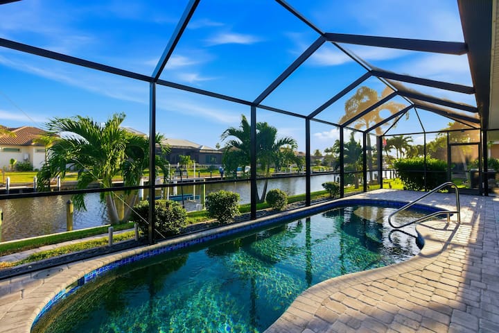 3 Br Home With Private Pool And Lanai - Punta Gorda, FL