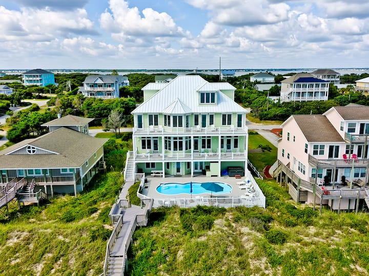 Bahama Breeze, Oceanfront Home - Emerald Isle, NC