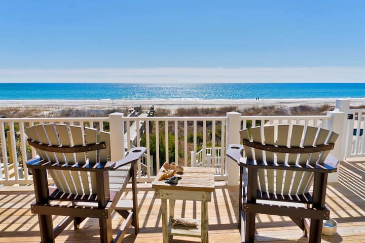 Seaside Paws, Oceanfront Duplex - Emerald Isle, NC