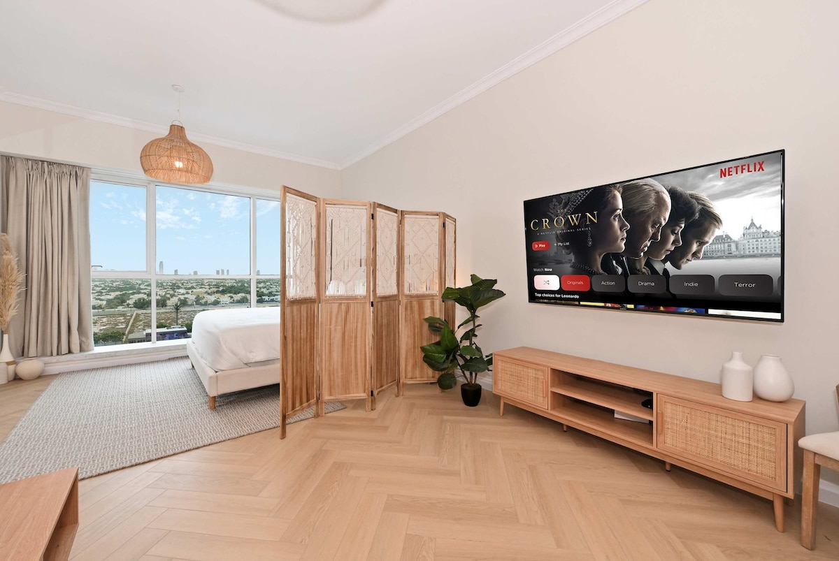 Volledig gerenoveerde grote studio Boho Chic Park View - Appartementen ...