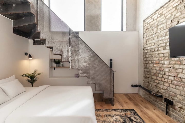 Factory Loft Duplex (40sqm) Near Antonplatz - Berlín