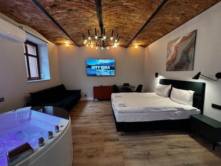 Rybaki Sauna & Jacuzzi Apartment - Poznań
