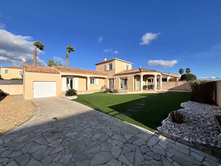 Belle Villa Spacieuse 'Harmony" 8 Couchages, - Portiragnes