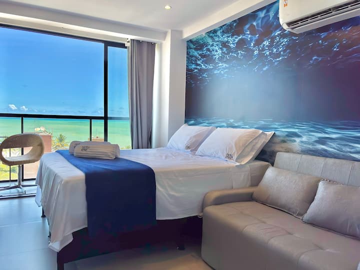 Vista Incrível | Varanda | Piscina | 120m Da Praia - Brazil