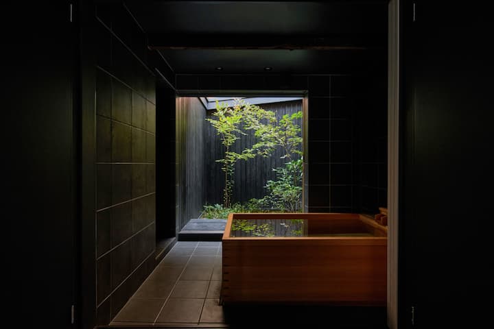 Private Garden Onsen Villa | Kyoto Station - Japan
