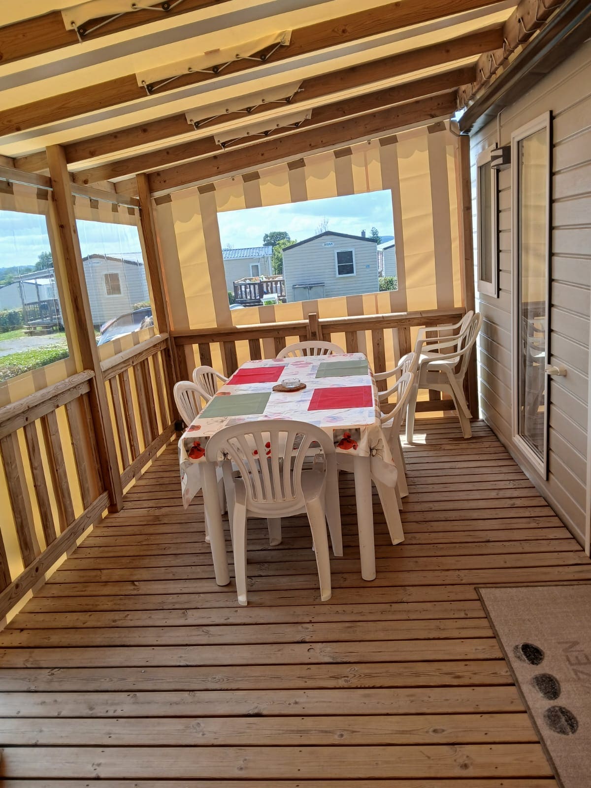 Mobilhome 8p - Domaine De Litteau - 4 étoiles - Bungalows à louer à ...