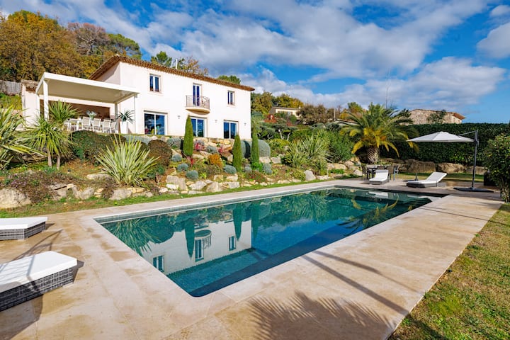 Le Roucasset – Piscine & Vue Panoramique - Tourrettes-sur-Loup