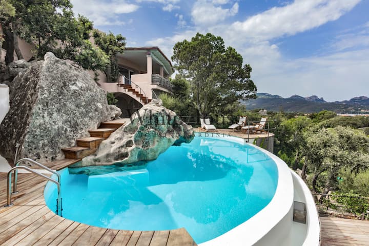 Villa Sa Licia A Porto Rotondo Con Vista Mare - Golfo Aranci