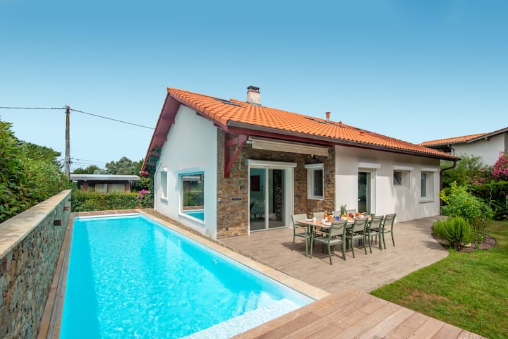 Enea - Lumineuse Villa Avec Piscine Chauffée - Biarritz