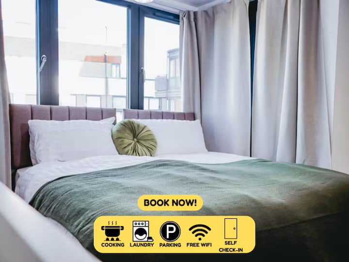 London Penthouse. Parking, Wi Fi_sleeps 5_discount - Hounslow