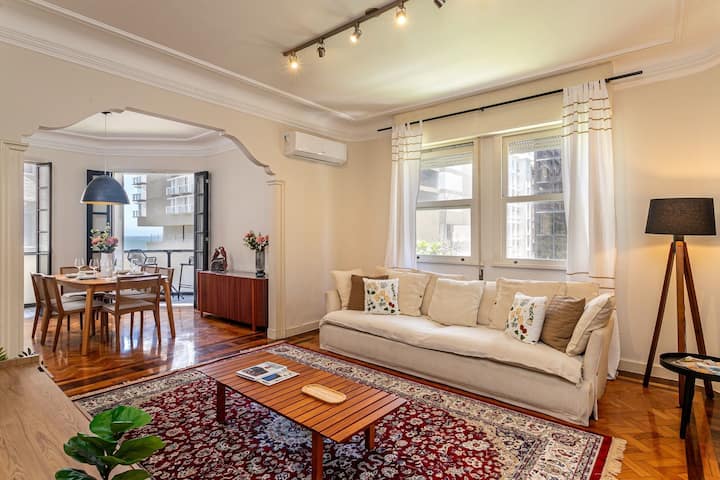 3bdrs: Balcon W/ Sea View In Copacabana|xs 22/601 - Ipanema