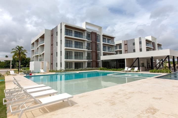 Modern 1-bedroom Apartment With Pool And Gym - Punta Cana