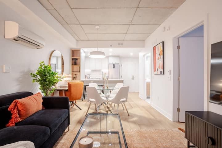Old Port Haven 1br | Free Parking + Ev - Montréal