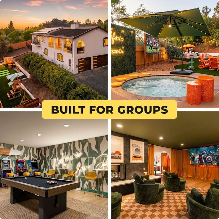 6 Bedrooms | Pool | Theater | Sauna | Games | - San Diego, CA