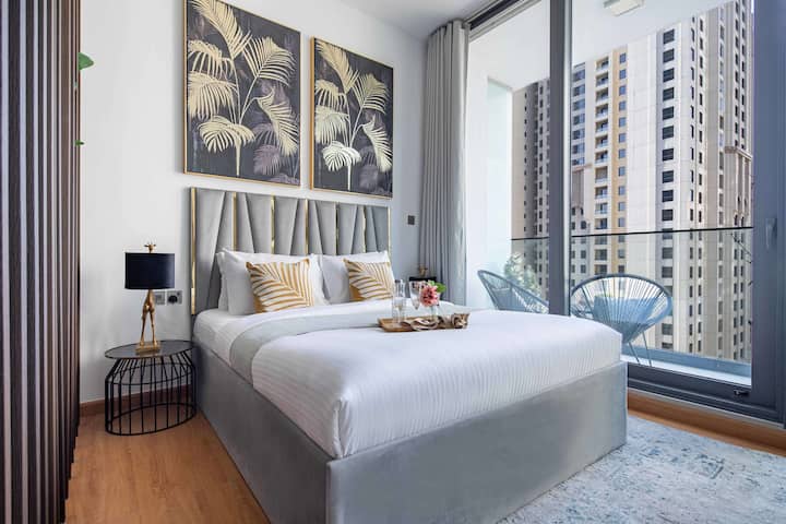 Chic Studio W/ Sea Glimpse In Dubai Marina! - Dubai