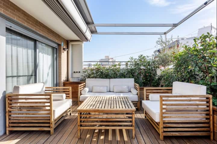 Stunning Duplex With Terrace. Seasonal Rental. - Paterna