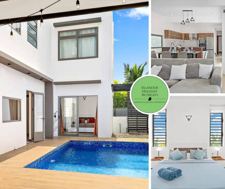Villa Sunshine - 4 Chambres Avec Piscine Privée - Mauritius