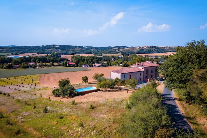 Casa Lounell, Piscine, Spa, Sauna - Graulhet