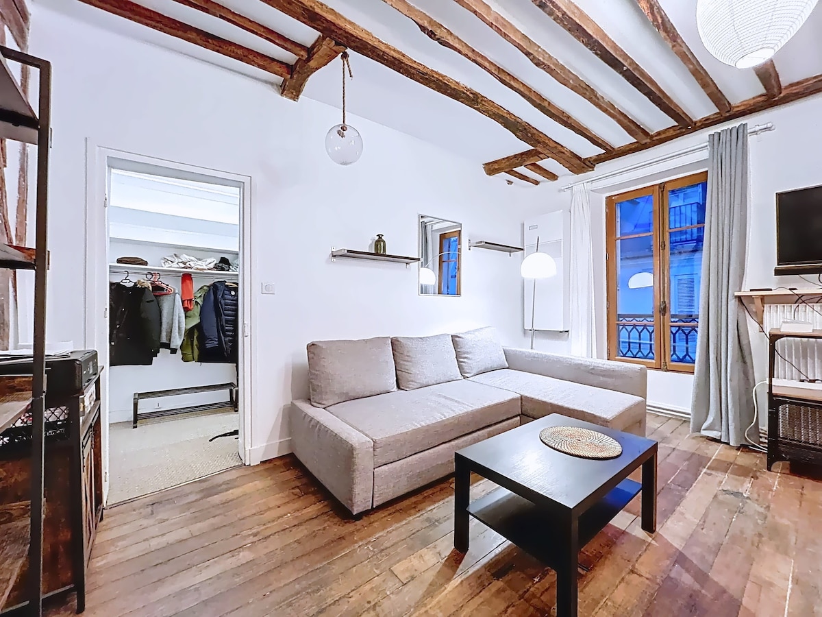 Charmante 2-Zimmer-Wohnung in der Nähe von Buttes-Chaumont - Wohnungen ...