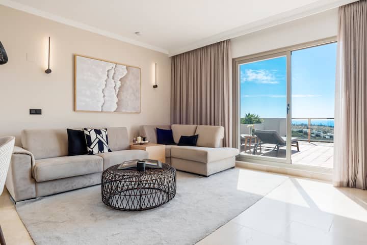 Luxury 2br Penthouse | Rooftop, Pool, Sea Views - Espagne