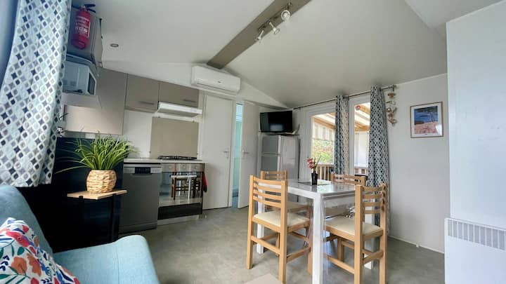Mobilhome 3 Chambres - Cc652 Les Charmettes 4 éToi - La Tremblade