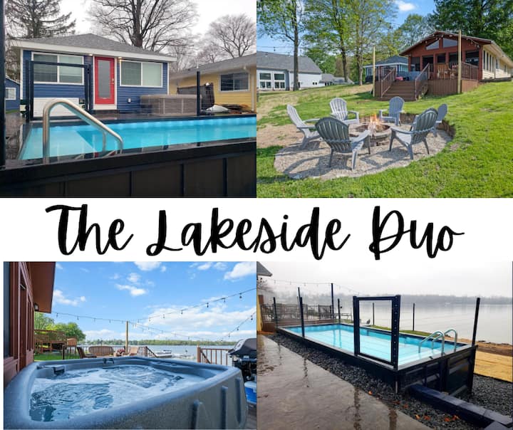 90° Heated Pool • 2 Hot Tubs • Sleeps 13 - Hastings, MI