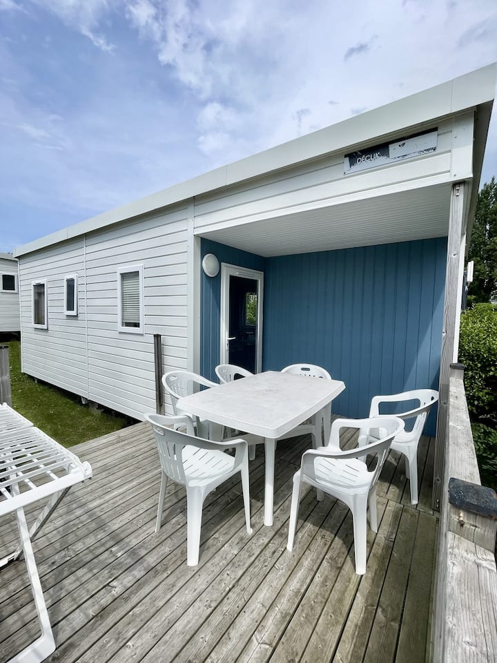 Mobil-home Confort 4 Pièces 6 Personnes + Tv - Erquy