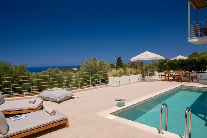 Hyades Villa B A Premier Luxury Getaway Near - Lefkada